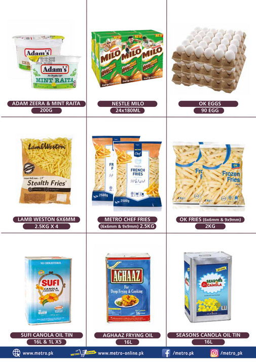 METRO PK - Domestic Multi Menu Catalogue For Businesses - Page 8-9