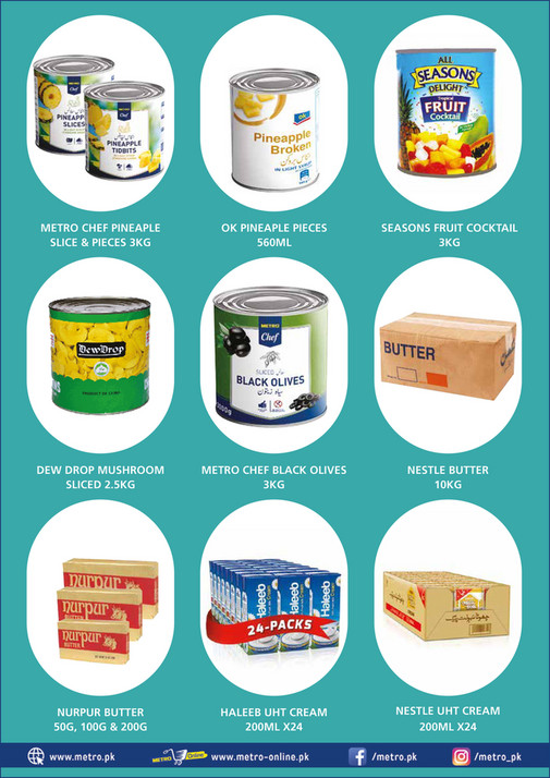 METRO PK - Fast Food Offerings Catalogue For Businesses - Page 4-5