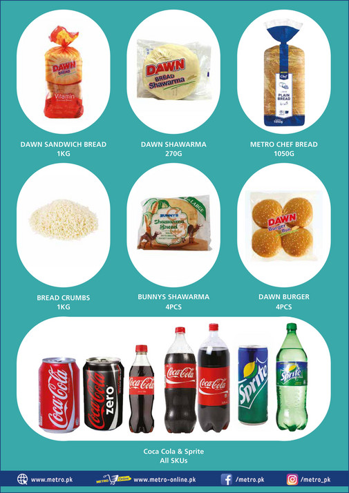 METRO PK - Fast Food Offerings Catalogue For Businesses - Page 2-3